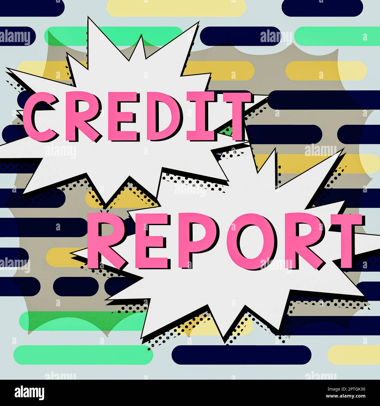 Writing displaying text Credit Report, Business approach Borrowing Rap ...