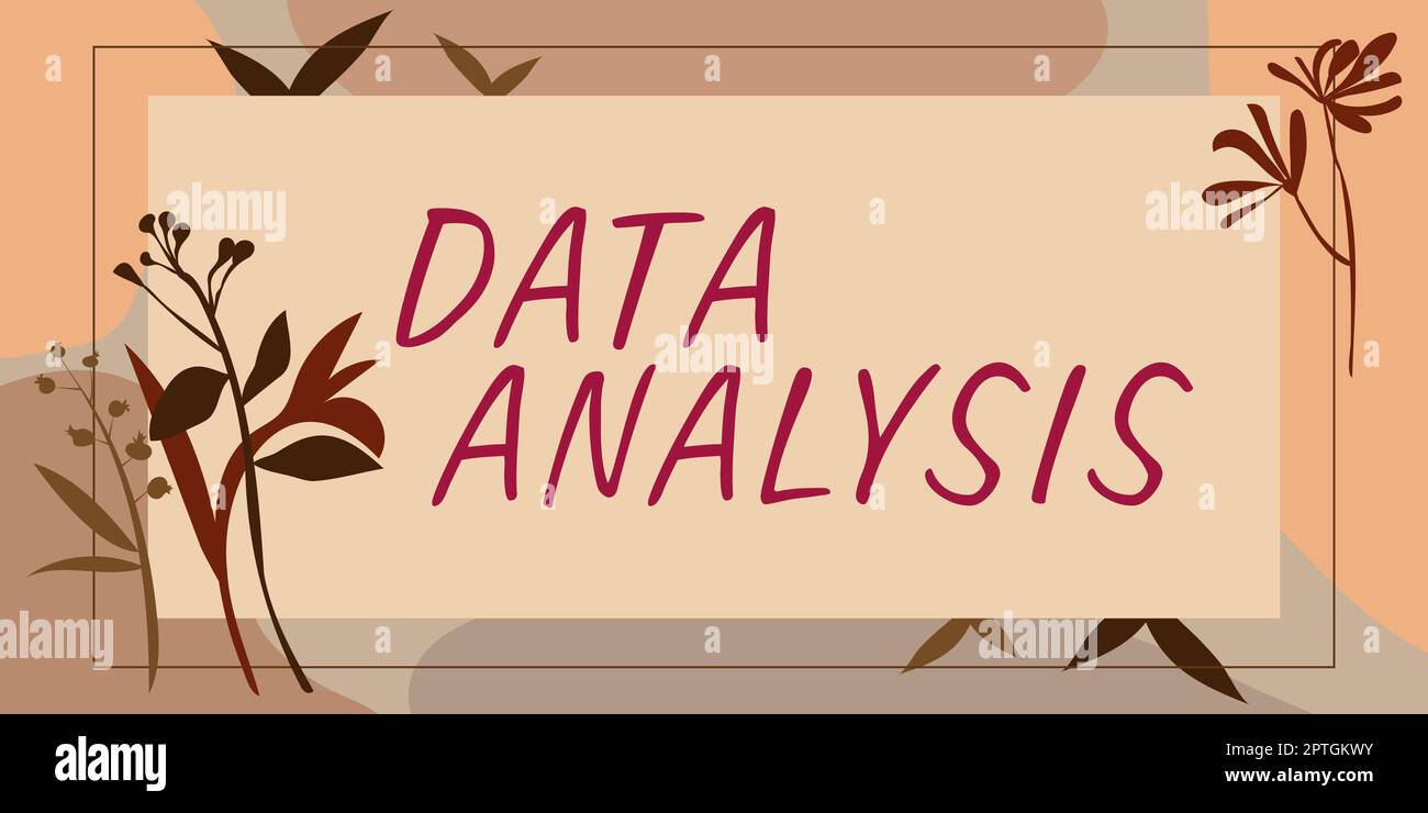 Conceptual caption Data Analysis, Business approach Translate numbers to Analytical Conclusion ...