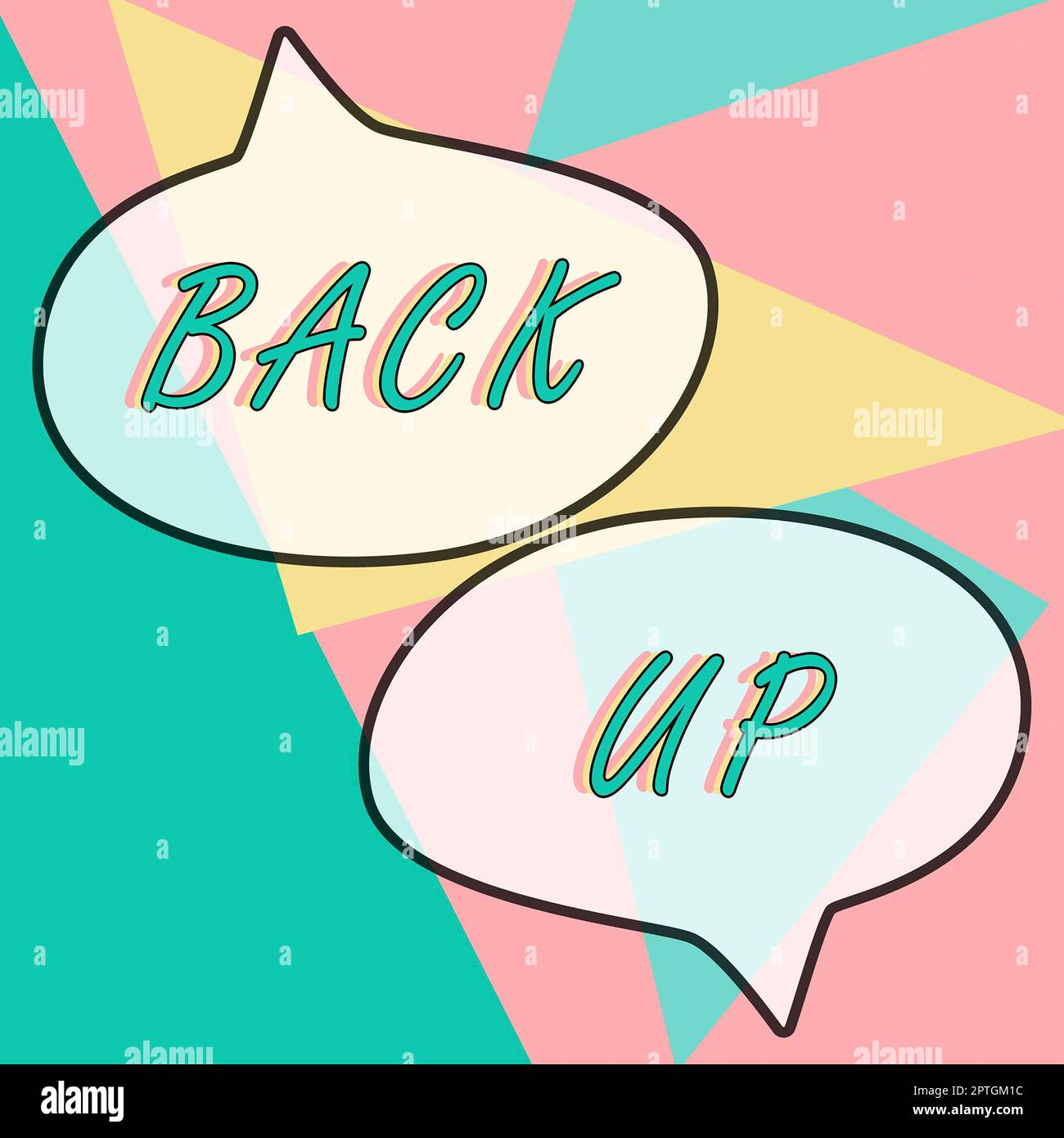 Inspiration showing sign Back Up, Business overview saving important ...