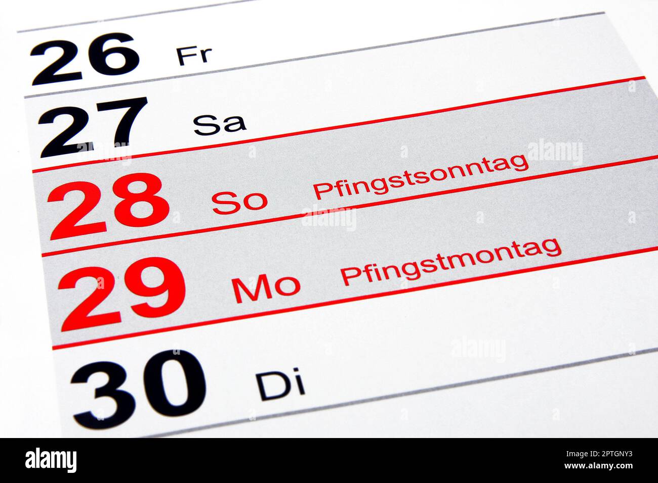 Pfingsten das Fest des Heiligen Geistes Stock Photo - Alamy