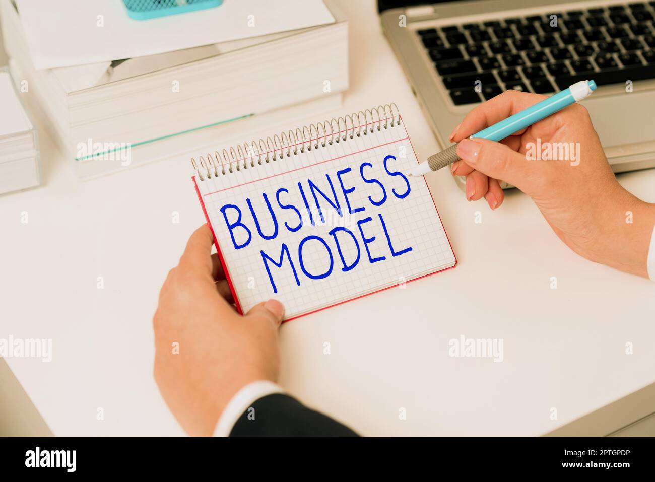 Inspiration showing sign Business Model, Word Written on model showing ...