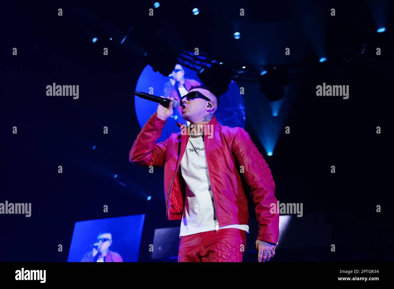 Lazza rapper hi-res stock photography and images - Alamy