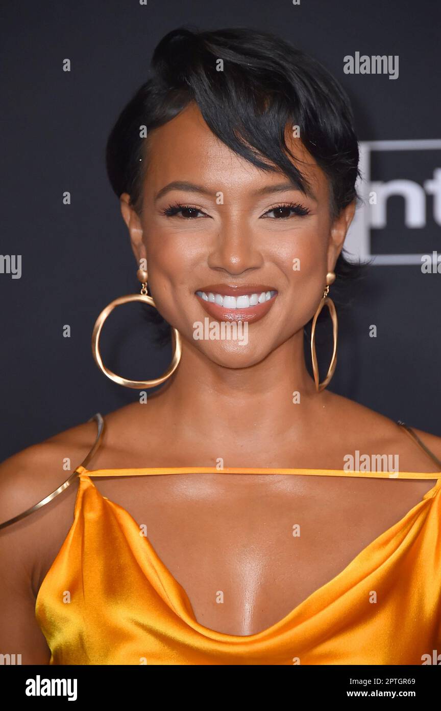 Karrueche Tran arrives at the world premiere of "Guardians of the ...