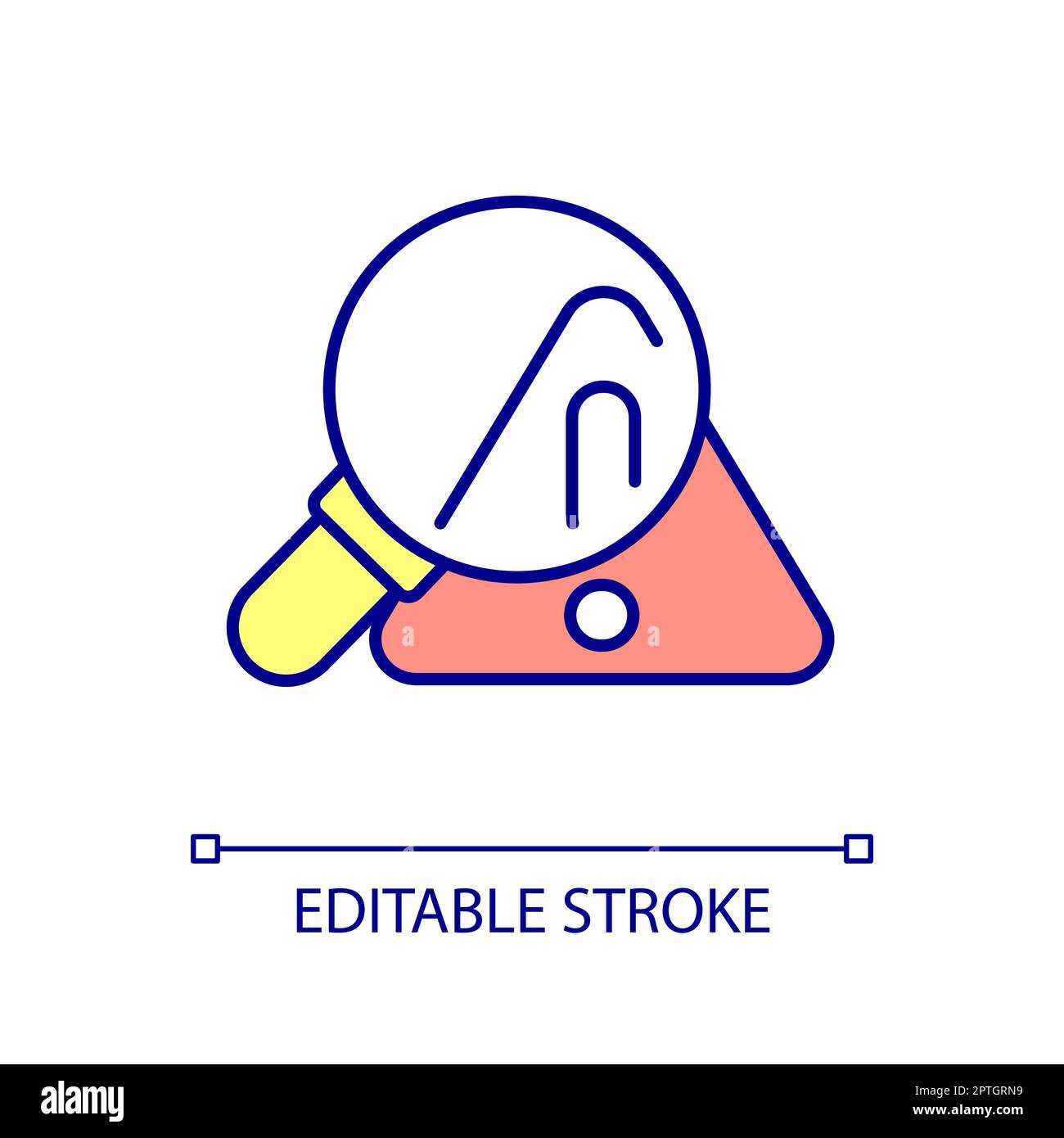 Risk assessment cartoon Cut Out Stock Images & Pictures - Alamy