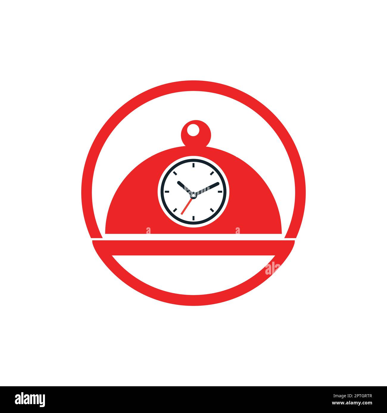 Food time vector logo design template Stock Vector Image & Art - Alamy