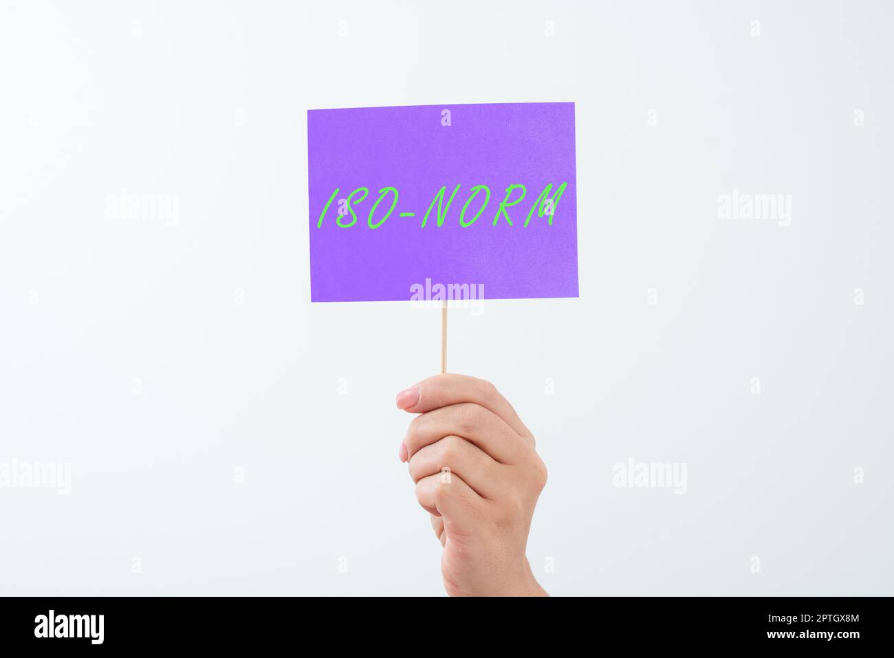 Text showing inspiration Iso Norm, Word for An accepted standard or a ...