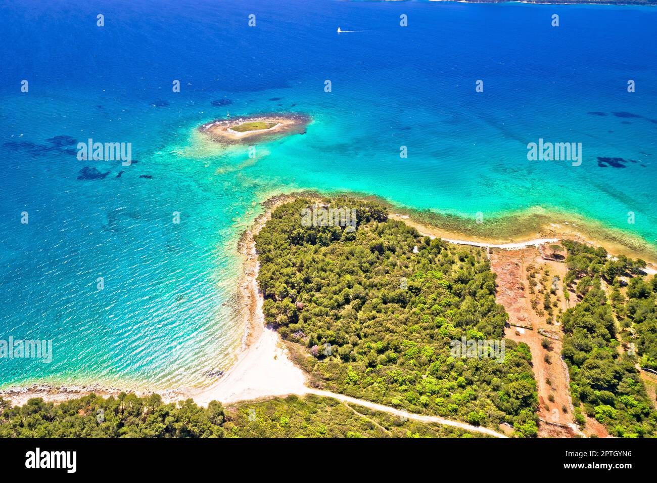 Pine beach in pakoštane hi-res stock photography and images - Alamy
