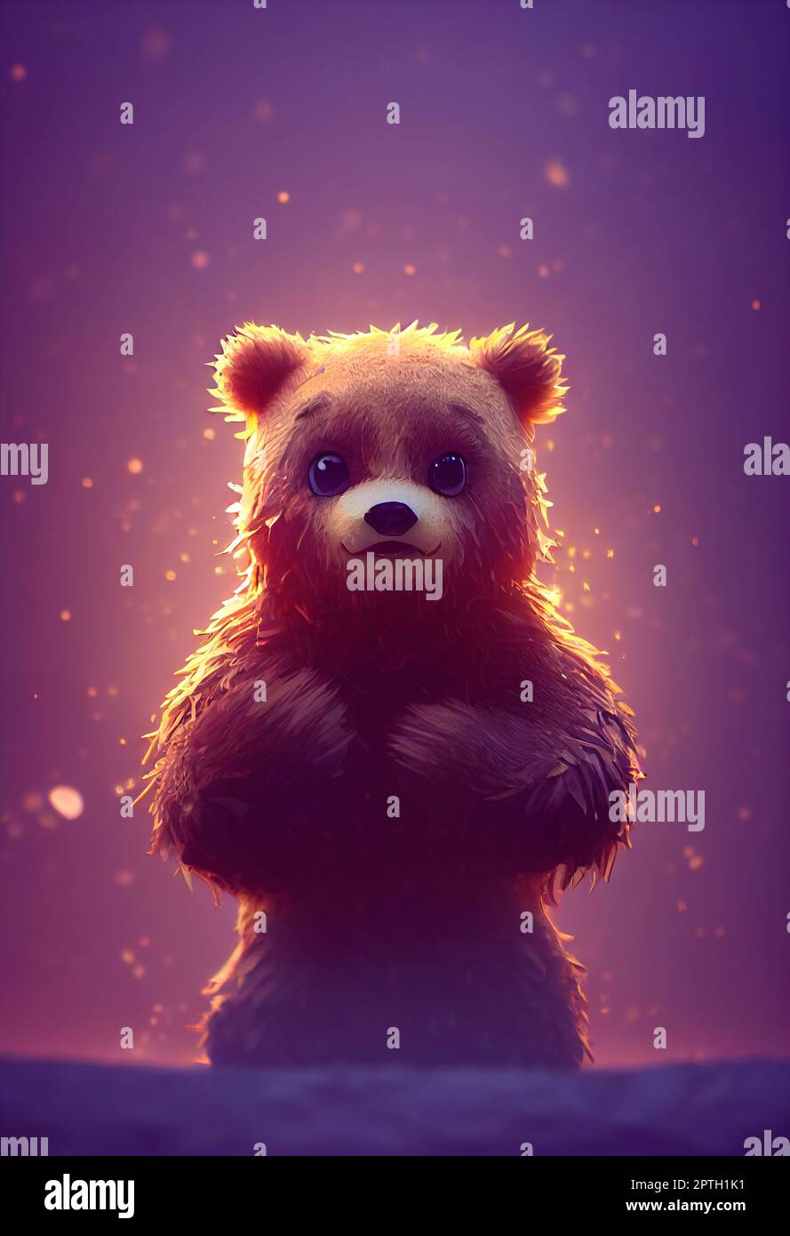 3d realistic teddy bear hi-res stock photography and images - Alamy