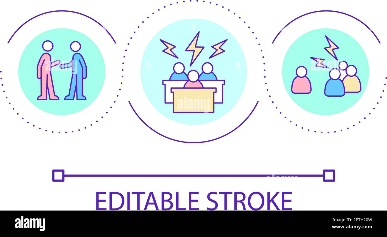 Teamwork tension Stock Vector Images - Alamy