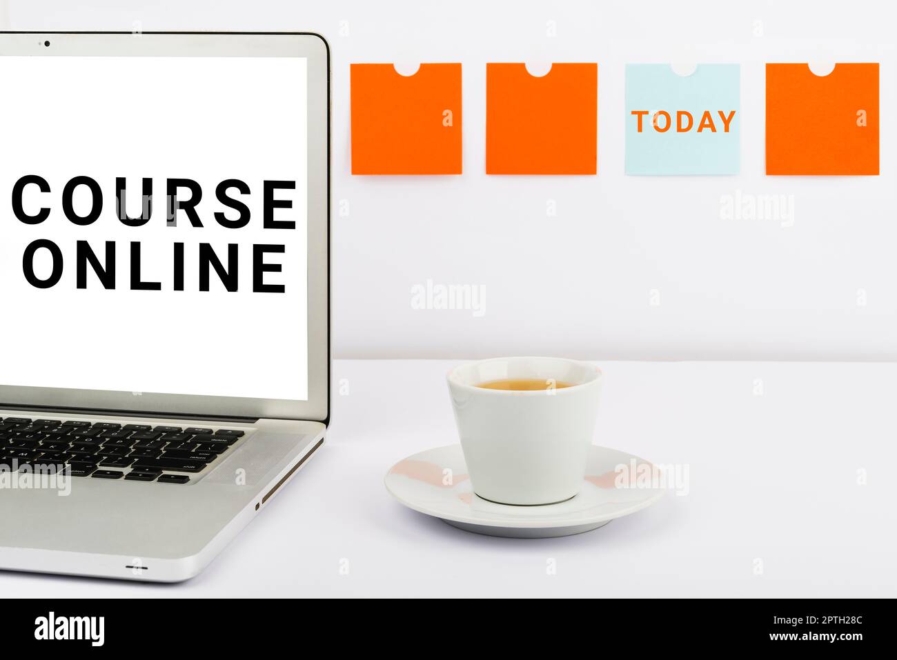 Hand writing sign Course Online, Concept meaning eLearning Electronic ...