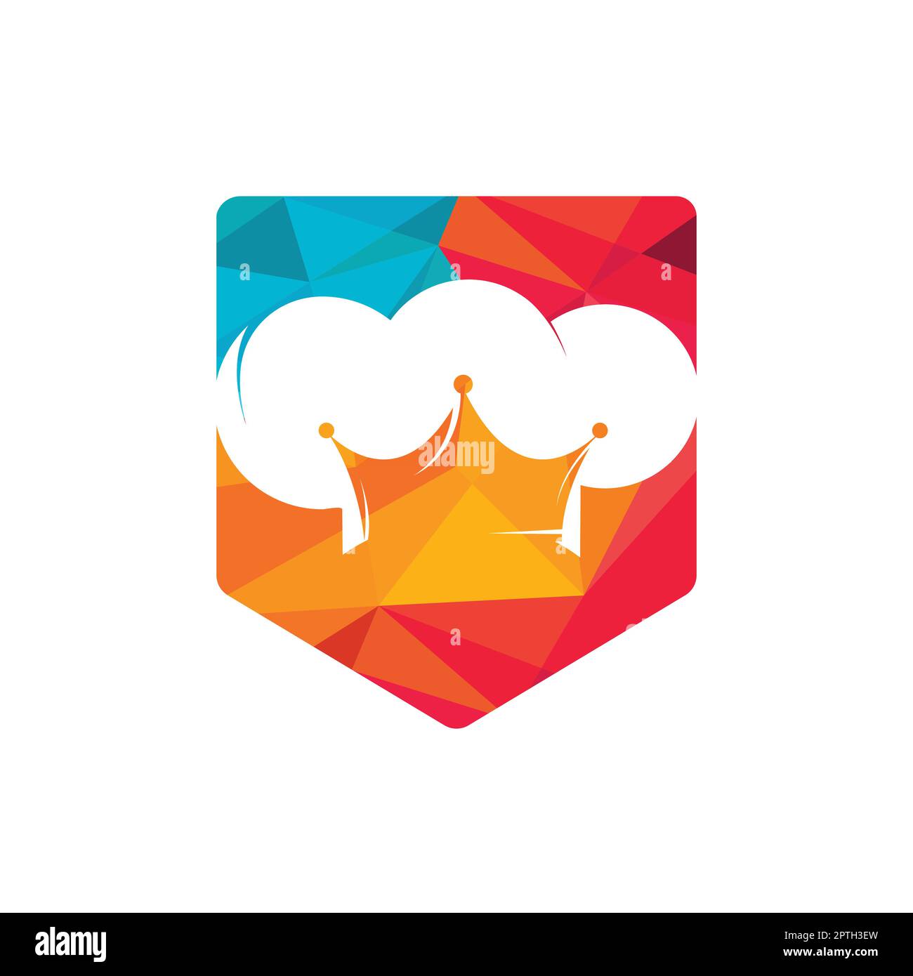 Happy fork and knife vector logo Stock Vector Images - Alamy