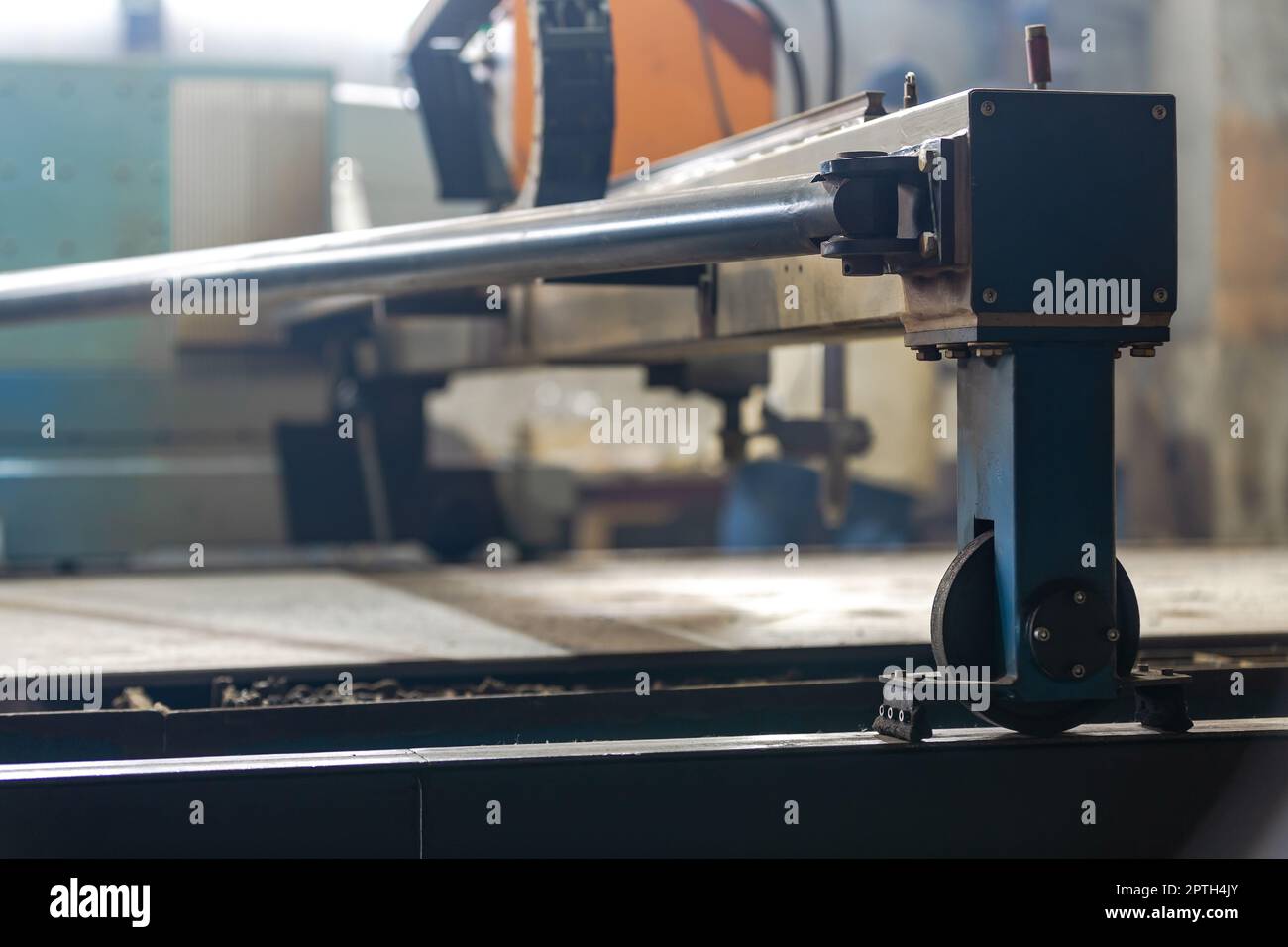 Industrial plasma cutting CNC machine of metal plate Stock Photo - Alamy