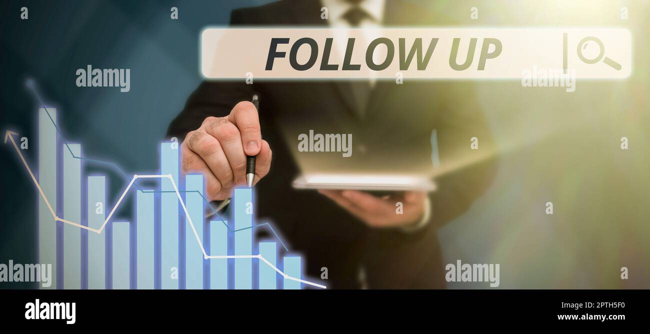 Conceptual caption Follow Up, Business overview Additional info or any ...