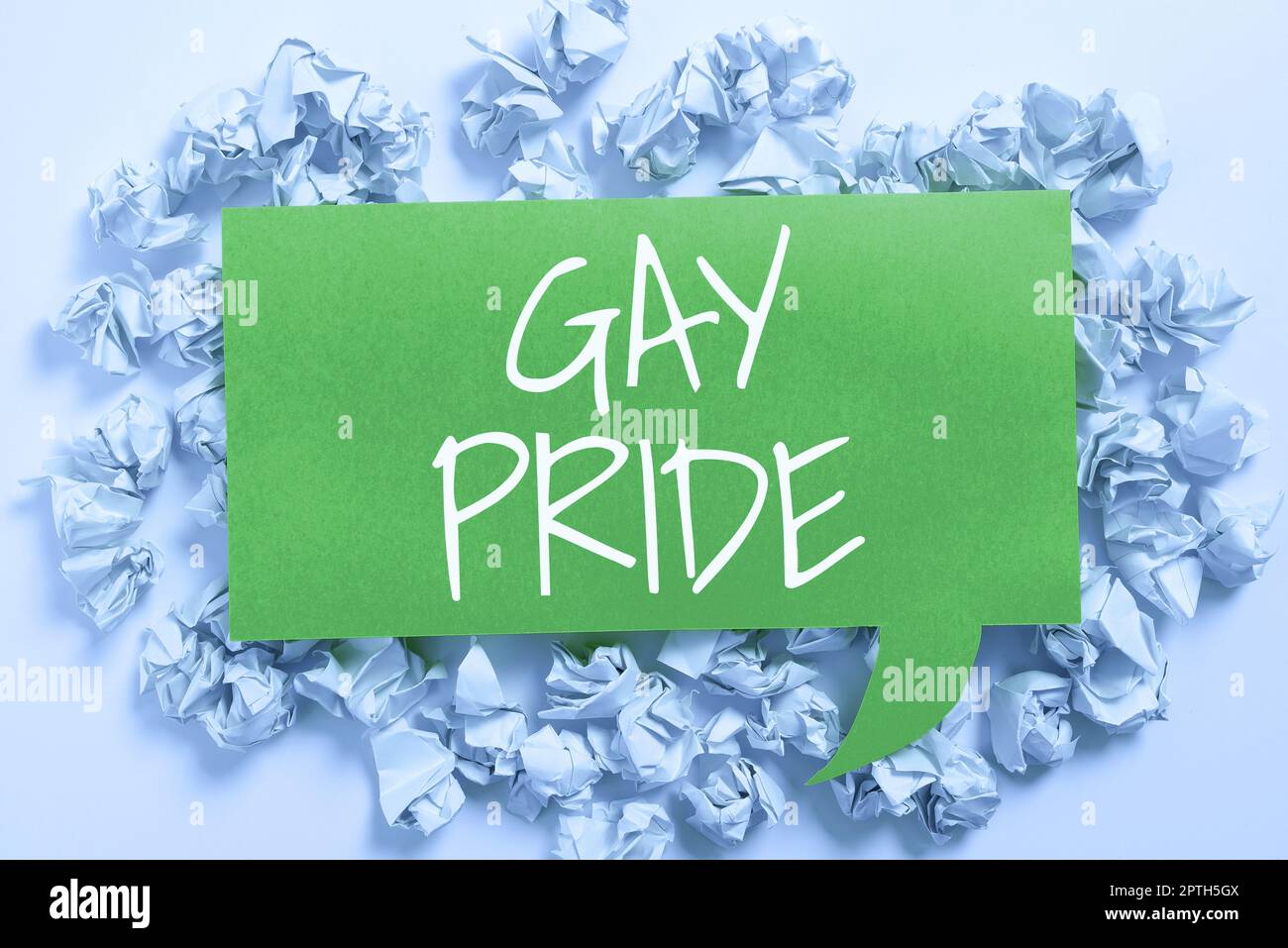 Hand writing sign Gay Pride, Conceptual photo Dignity of an idividual ...