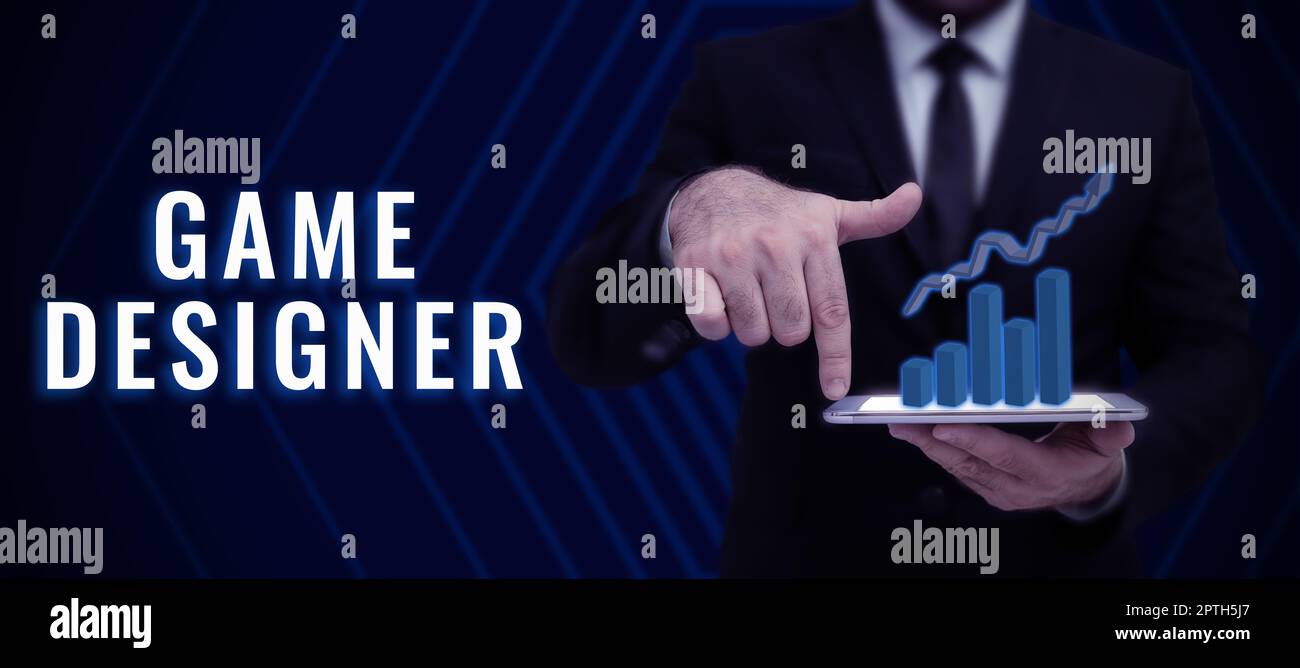 Conceptual display Game Designer, Business showcase Campaigner Pixel Scripting Programmers ...