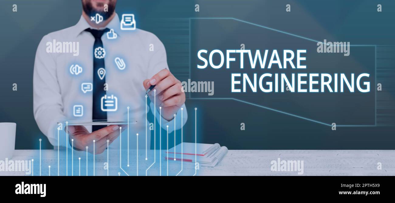 Conceptual display Software Engineering, Business idea Program Development in Systematic ...