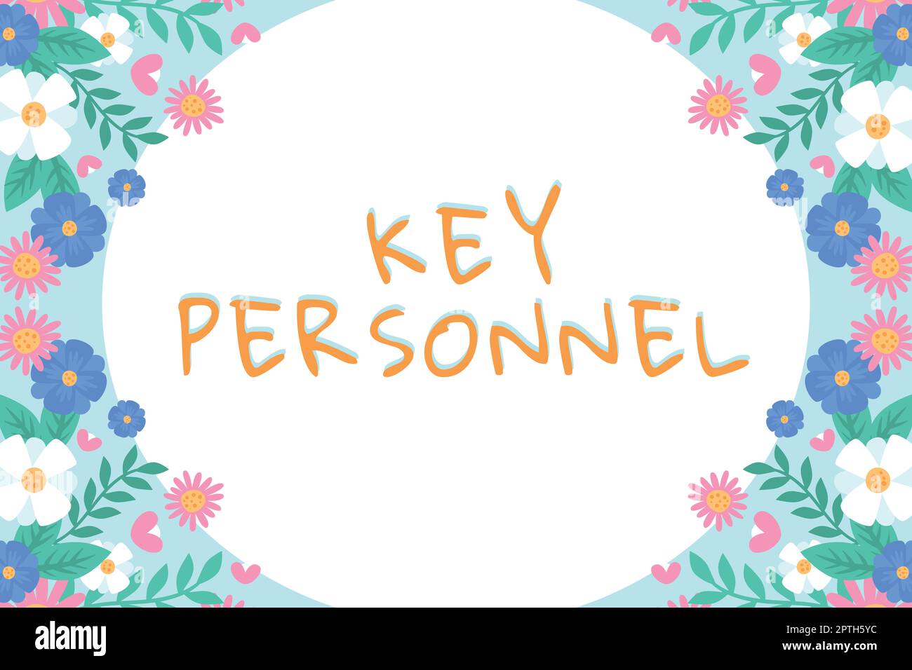 Hand writing sign Key Personnel, Business idea Program Directors ...