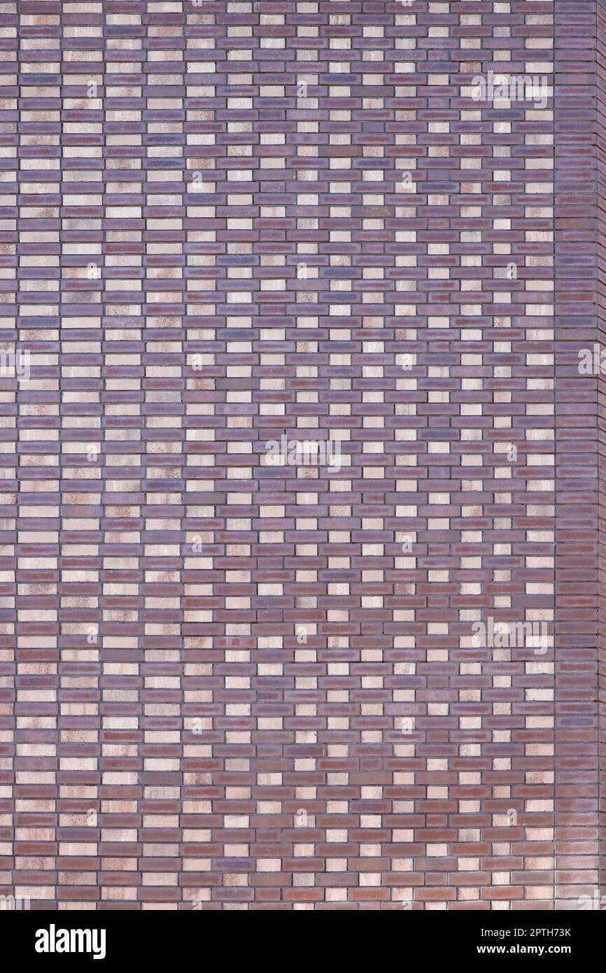 Dark brick wall pattern with chaotic masonry order. Background texture ...