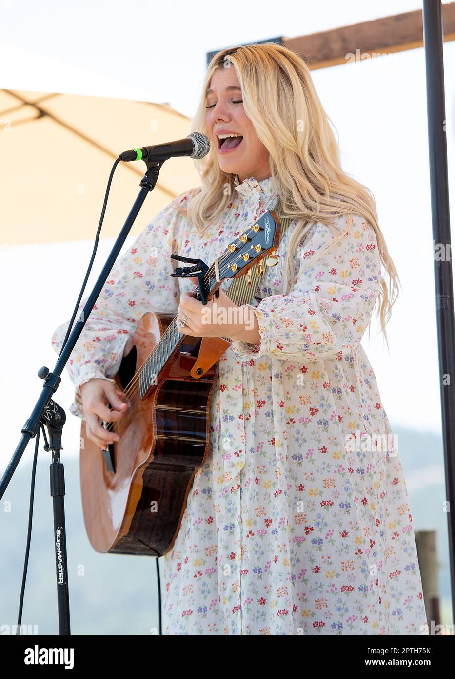 St. Helena, USA. 26th Apr, 2023. Kimberly Perry performs during Day 2 ...