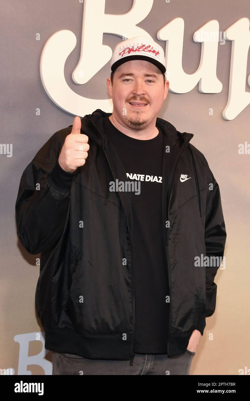 New York, USA. 27th Apr, 2023. Shane Gillis attends Peacock's 'Bupkis ...