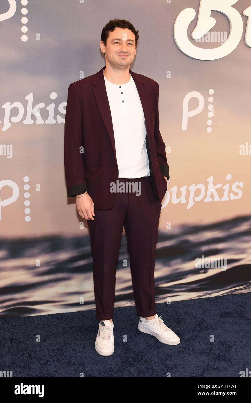 New York, USA. 27th Apr, 2023. Giulio Gallarotti attends Peacock's ...