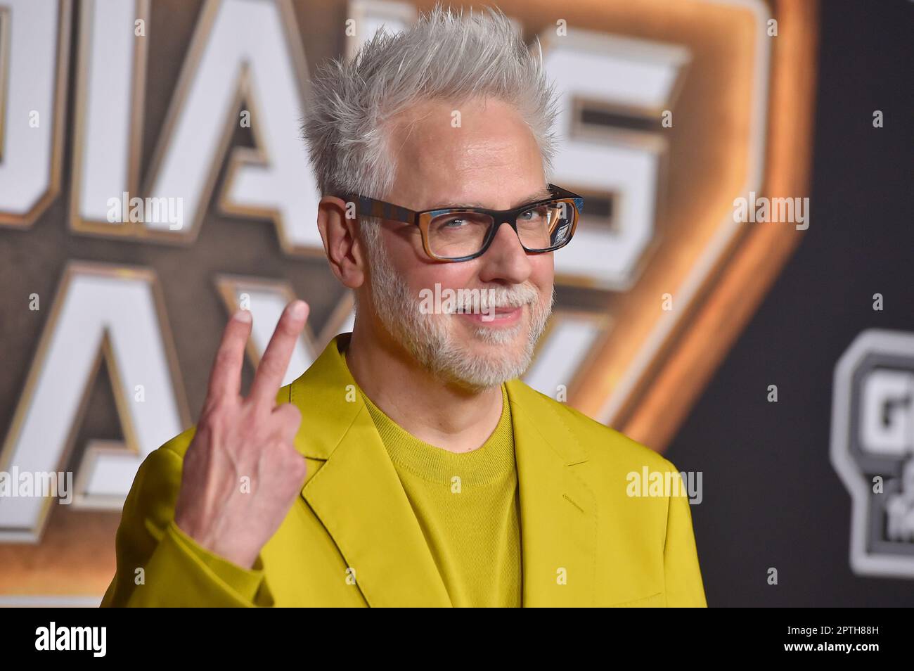 James Gunn arrives at the world premiere of "Guardians of the Galaxy ...