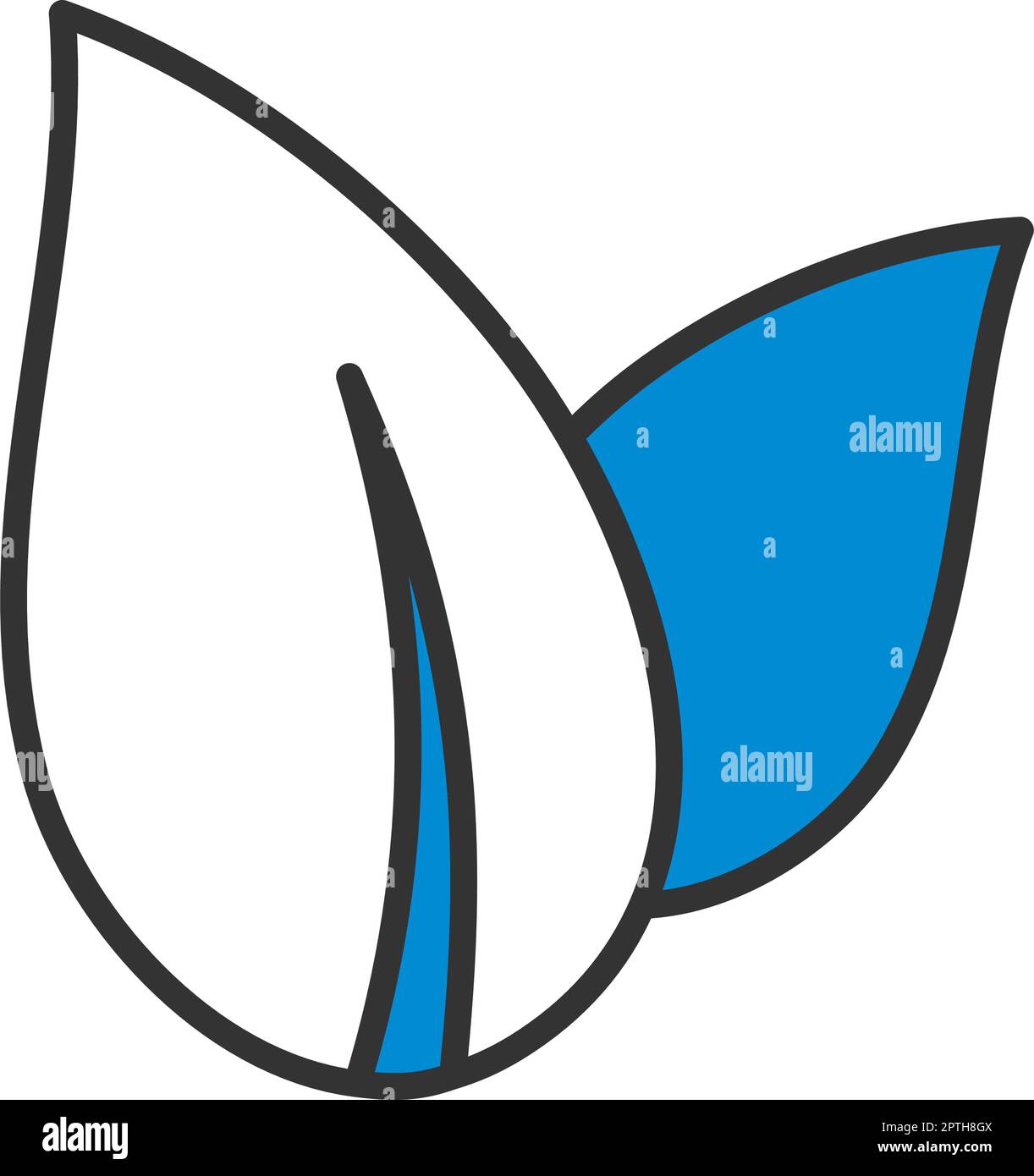 Spa Leaves Icon Stock Vector Image & Art - Alamy