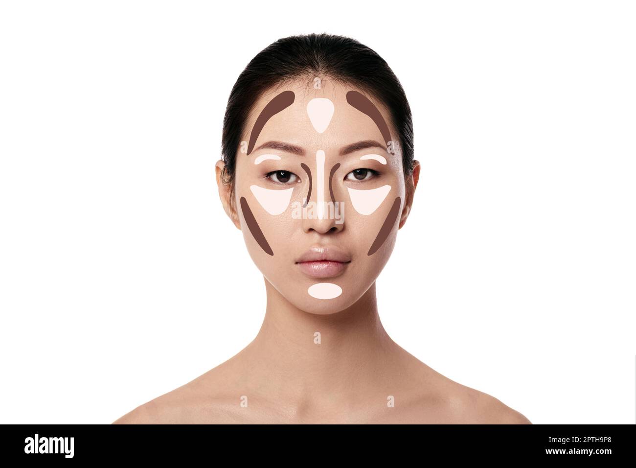 Makeup Contouring Round Face