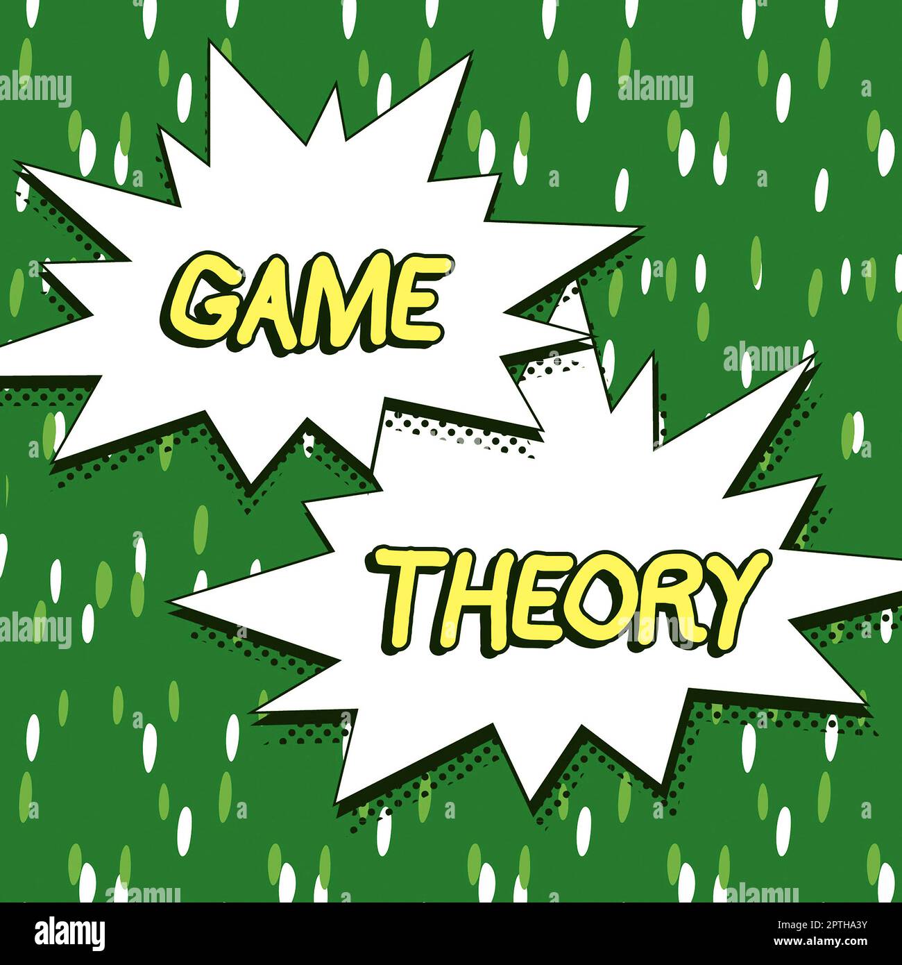 Text showing inspiration Game Theory, Word for branch of mathematics ...