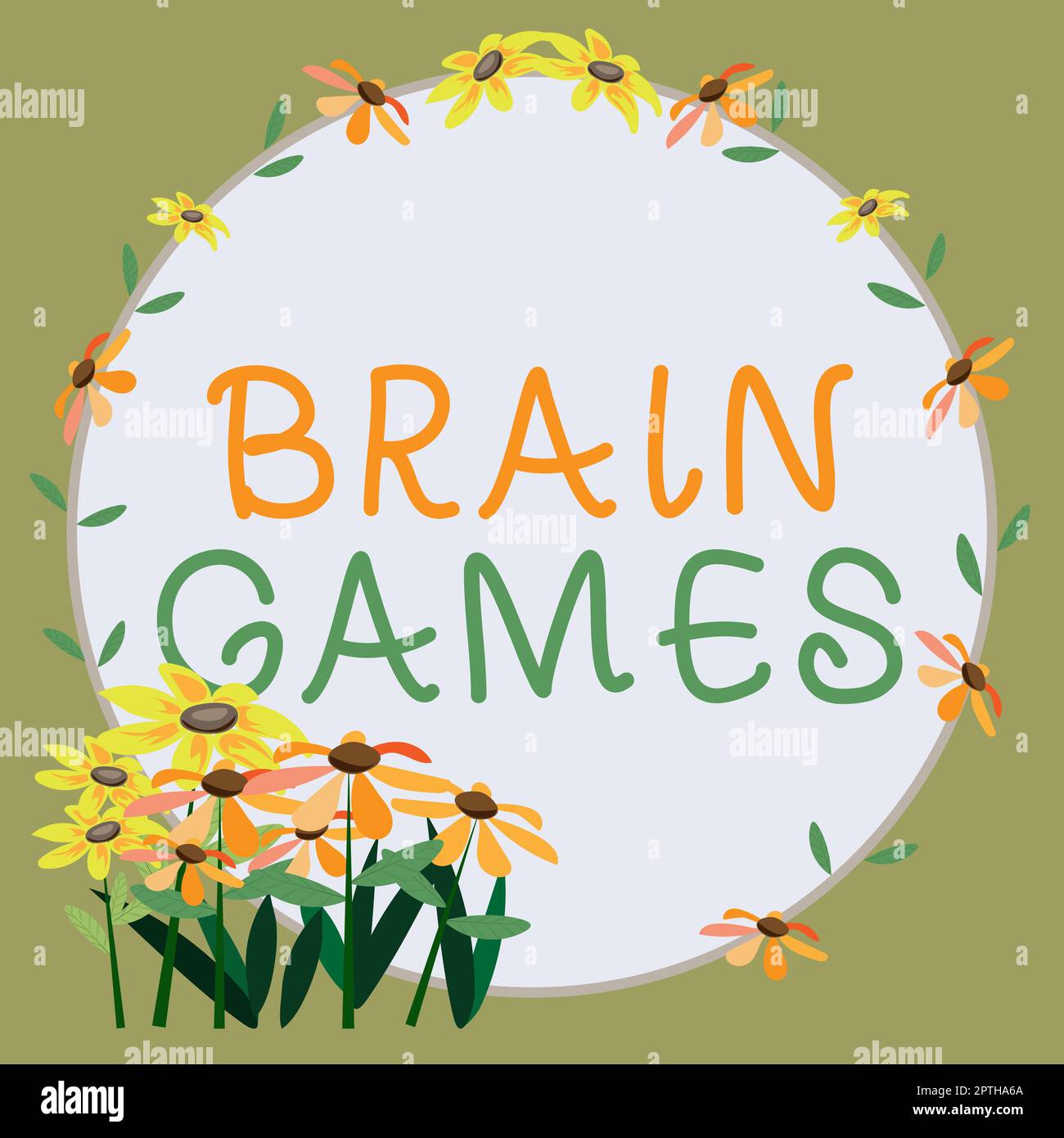 Writing displaying text Brain Games, Business idea psychological tactic ...