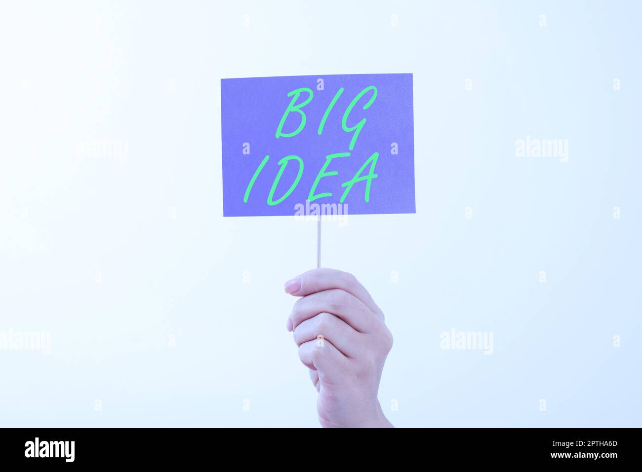 Hand writing sign Big Idea, Internet Concept Having great creative ...