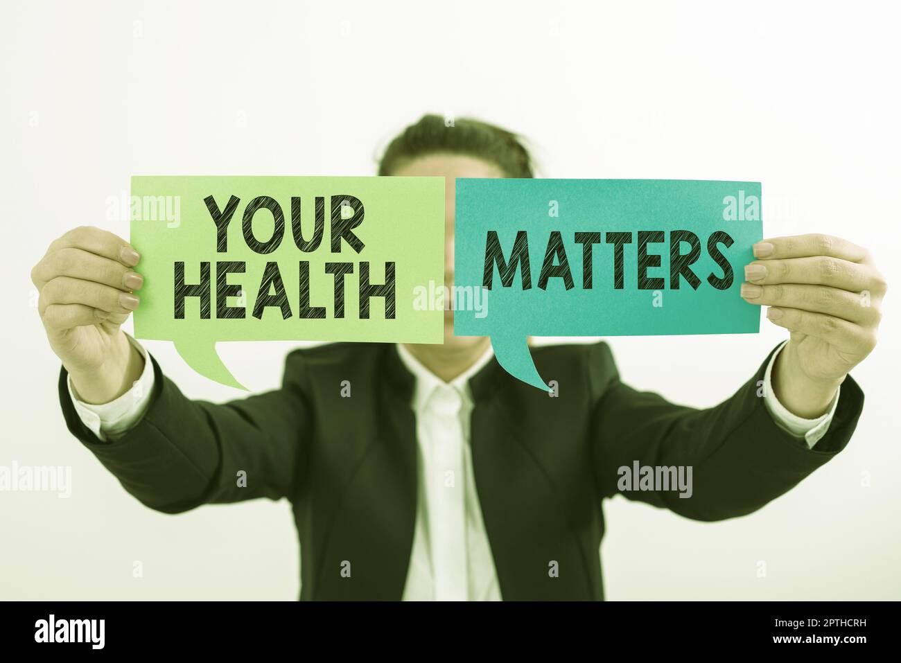 Sign displaying Your Health Matters, Internet Concept Physical Wellness ...