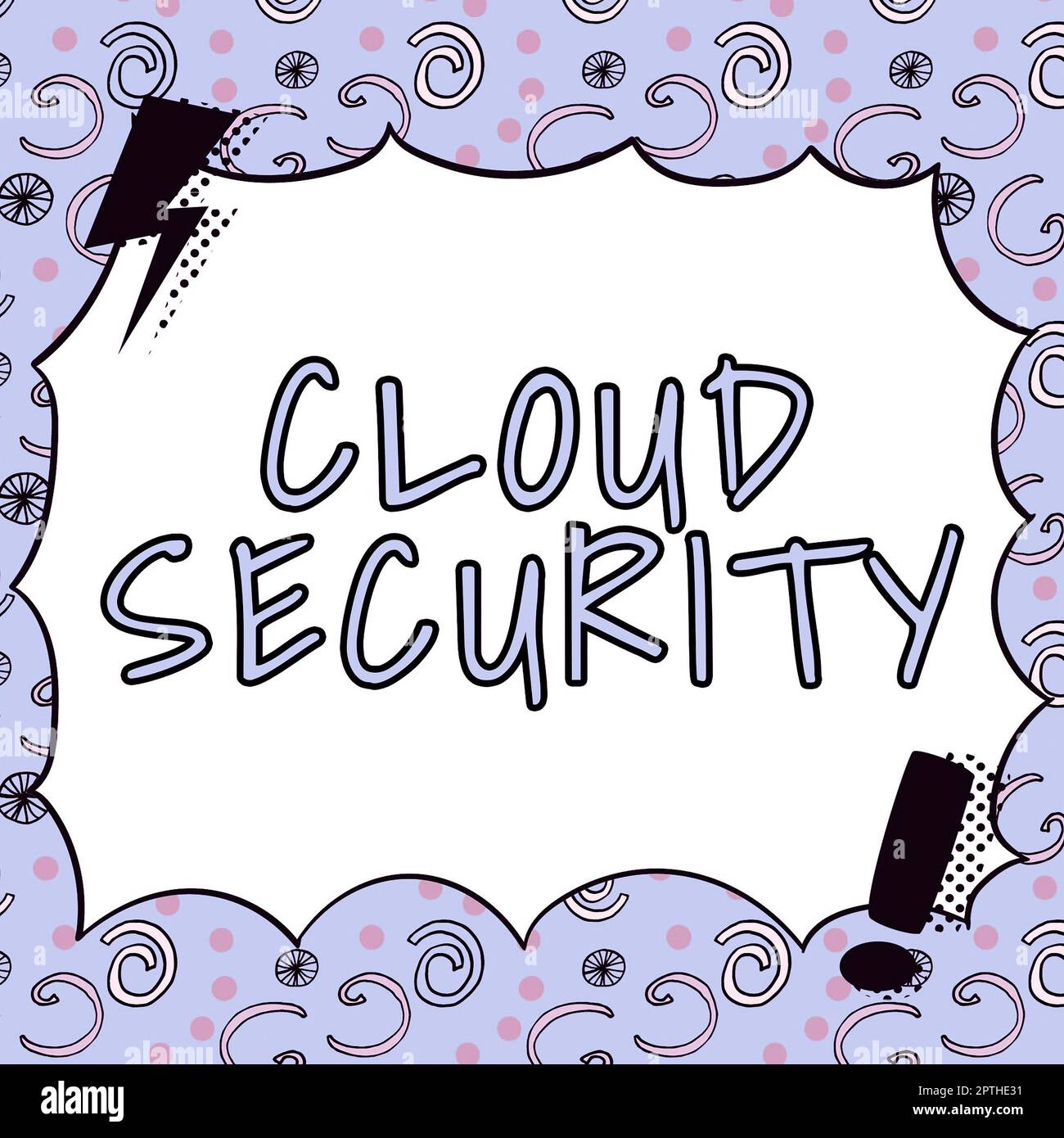 Inspiration Showing Sign Cloud Security Business Concept Imposing A Secured System Of Existing