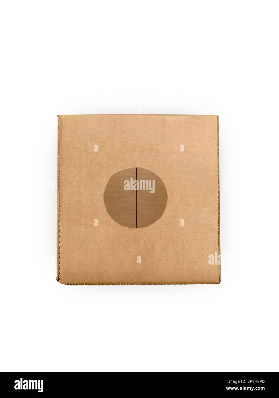 carton box isolated on white background Stock Photo - Alamy