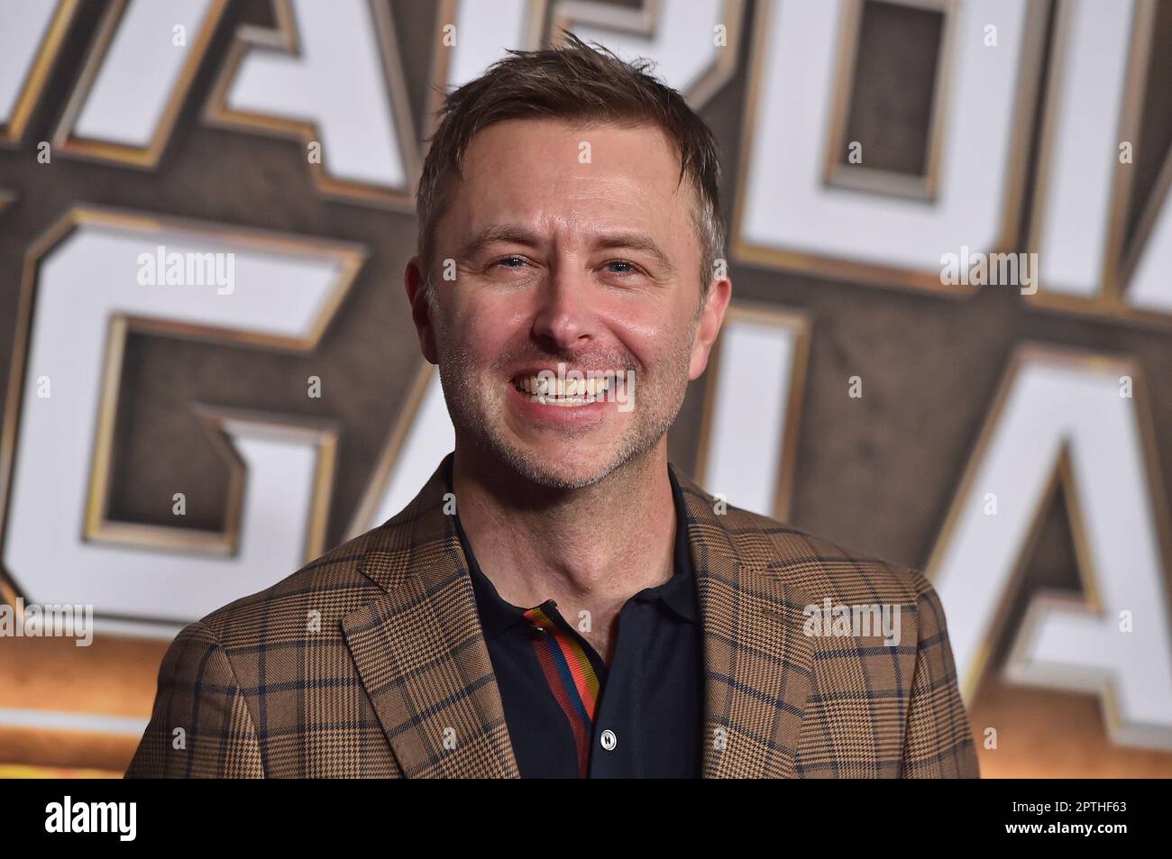 Chris Hardwick arrives at the world premiere of "Guardians of the ...