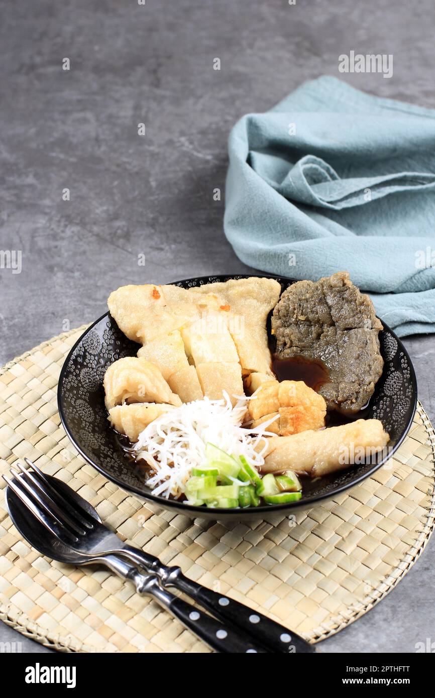 Pempek Palembang or Empek Empek, Traditional Food from South Sumatra ...