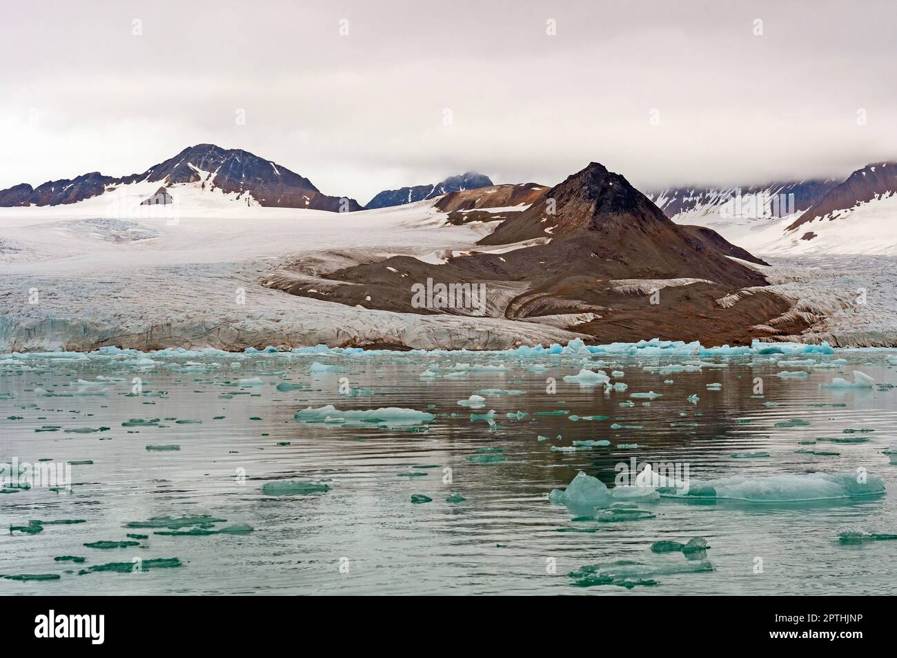 Barren Peaks in a Glacial Landscape at Lilliehookfjorden in the ...