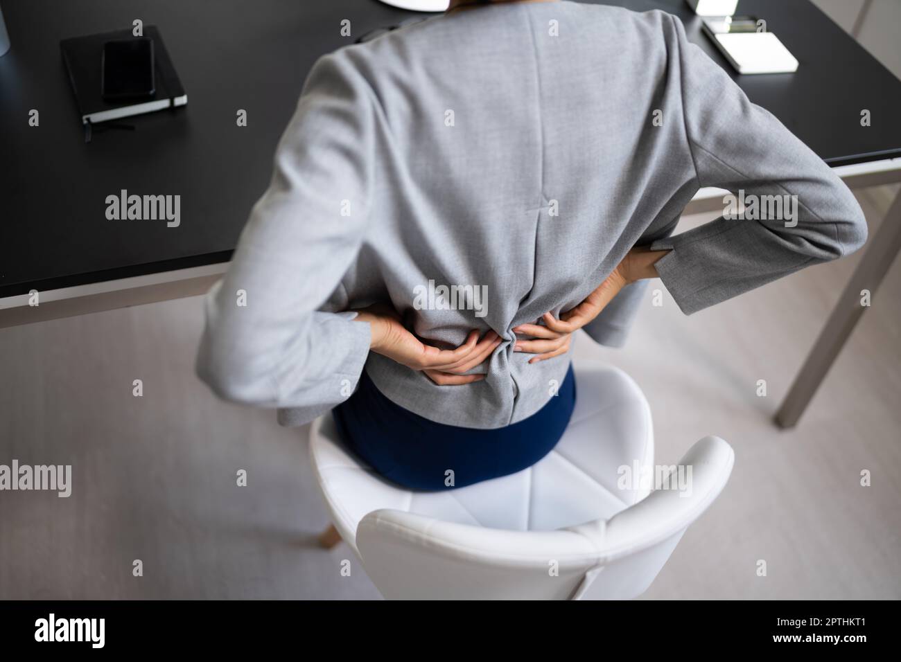 Woman poor posture using hi-res stock photography and images - Alamy