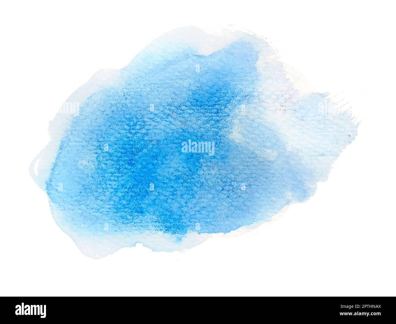 Abstract watercolor hand paint texture, isolated on white background ...