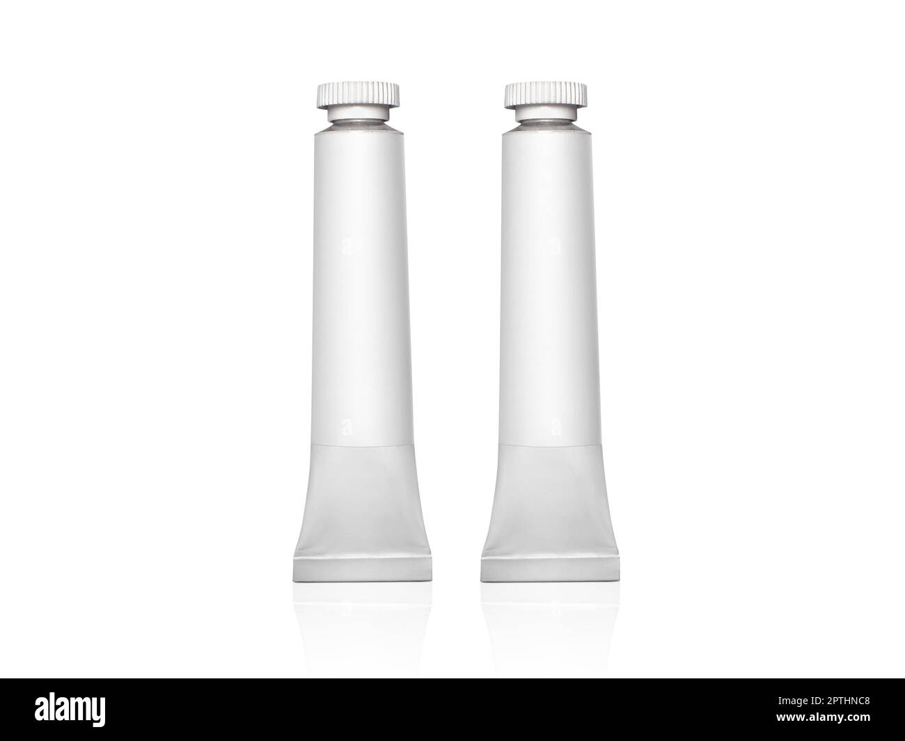 color tube on a white background Stock Photo - Alamy