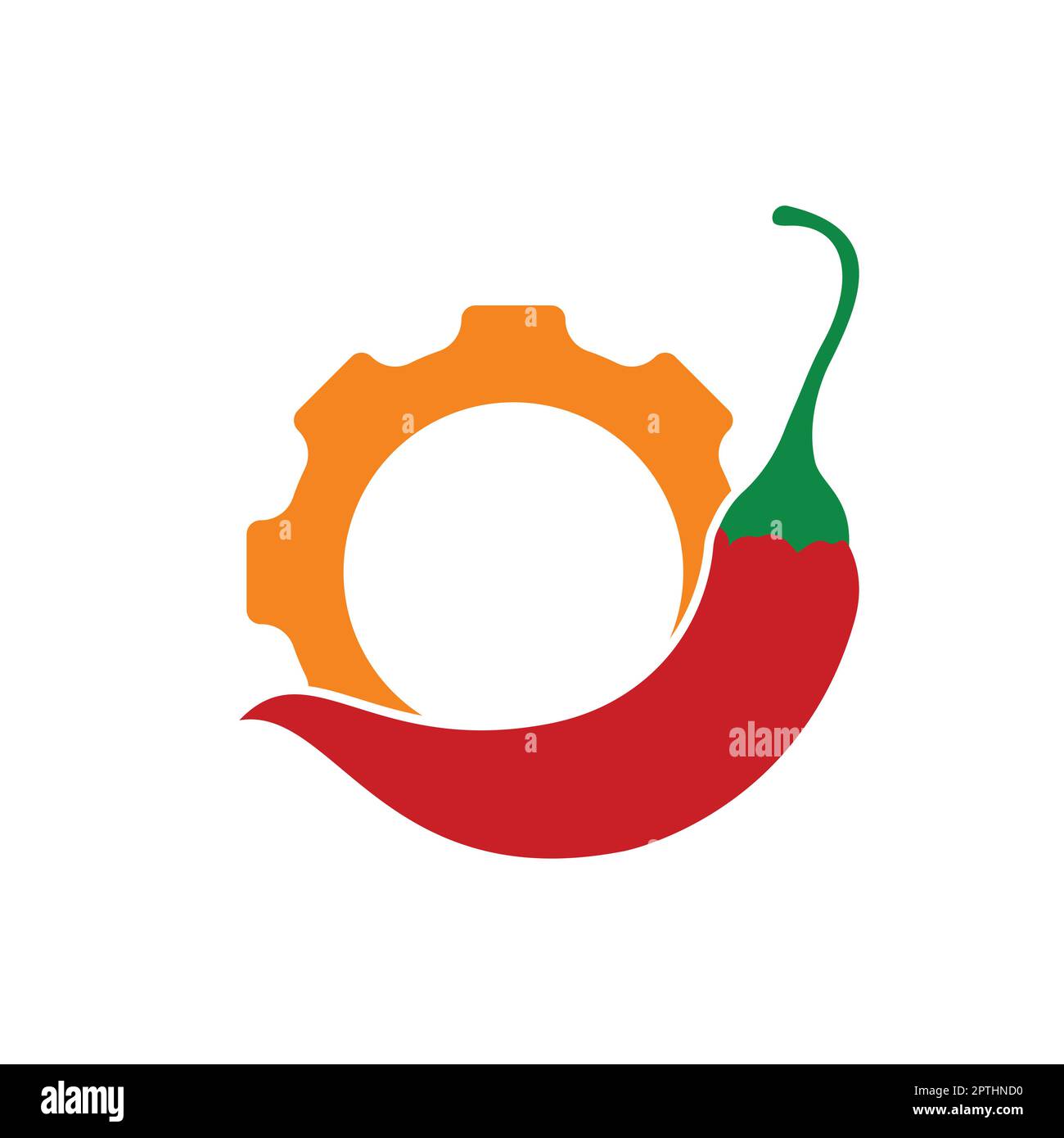 Indian red chili peppers Stock Vector Images - Alamy