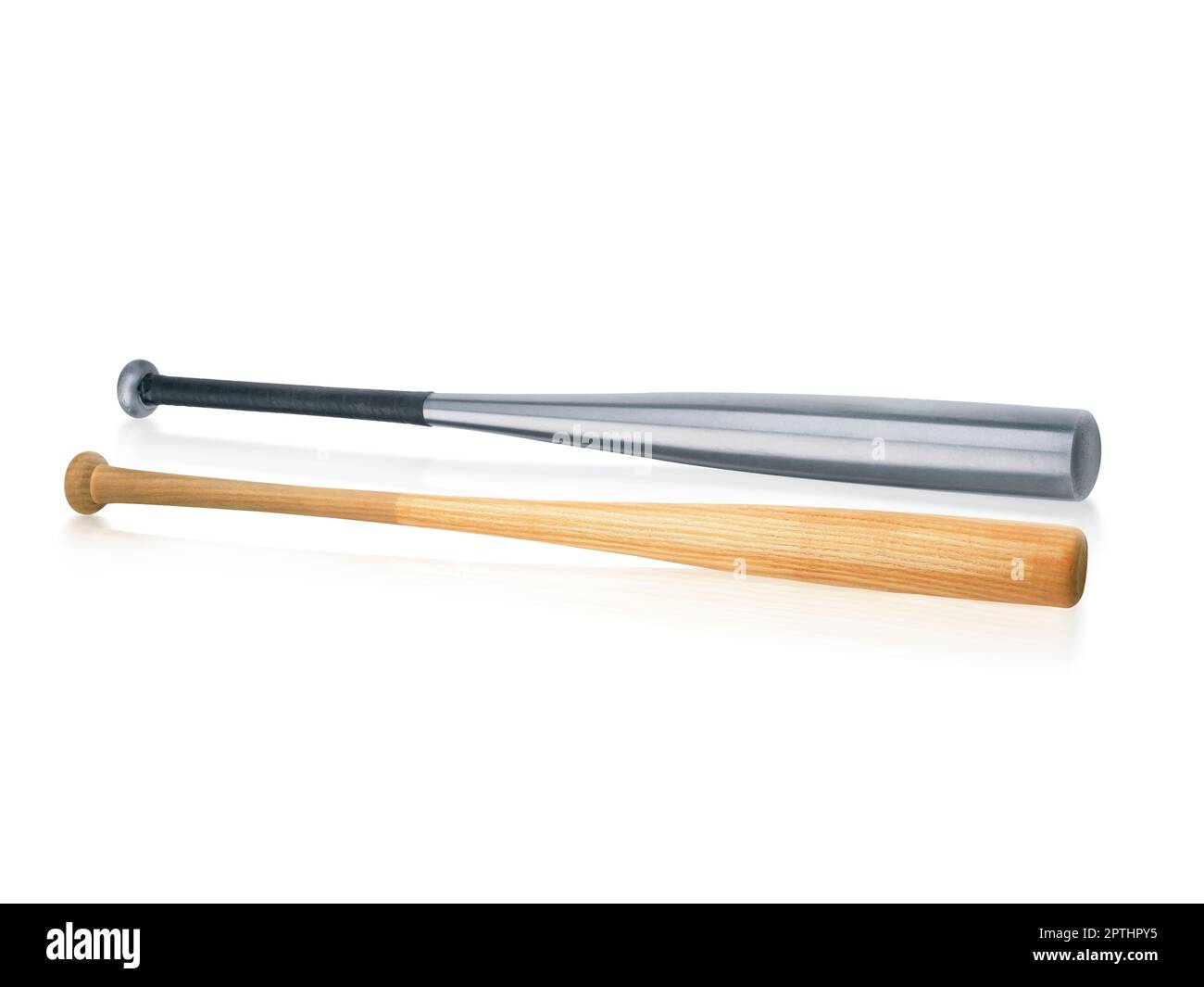 Closeup of baseball bat isolated on white background Stock Photo - Alamy