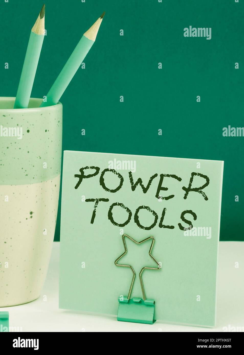Conceptual caption Power Tools, Internet Concept tools powered by an ...