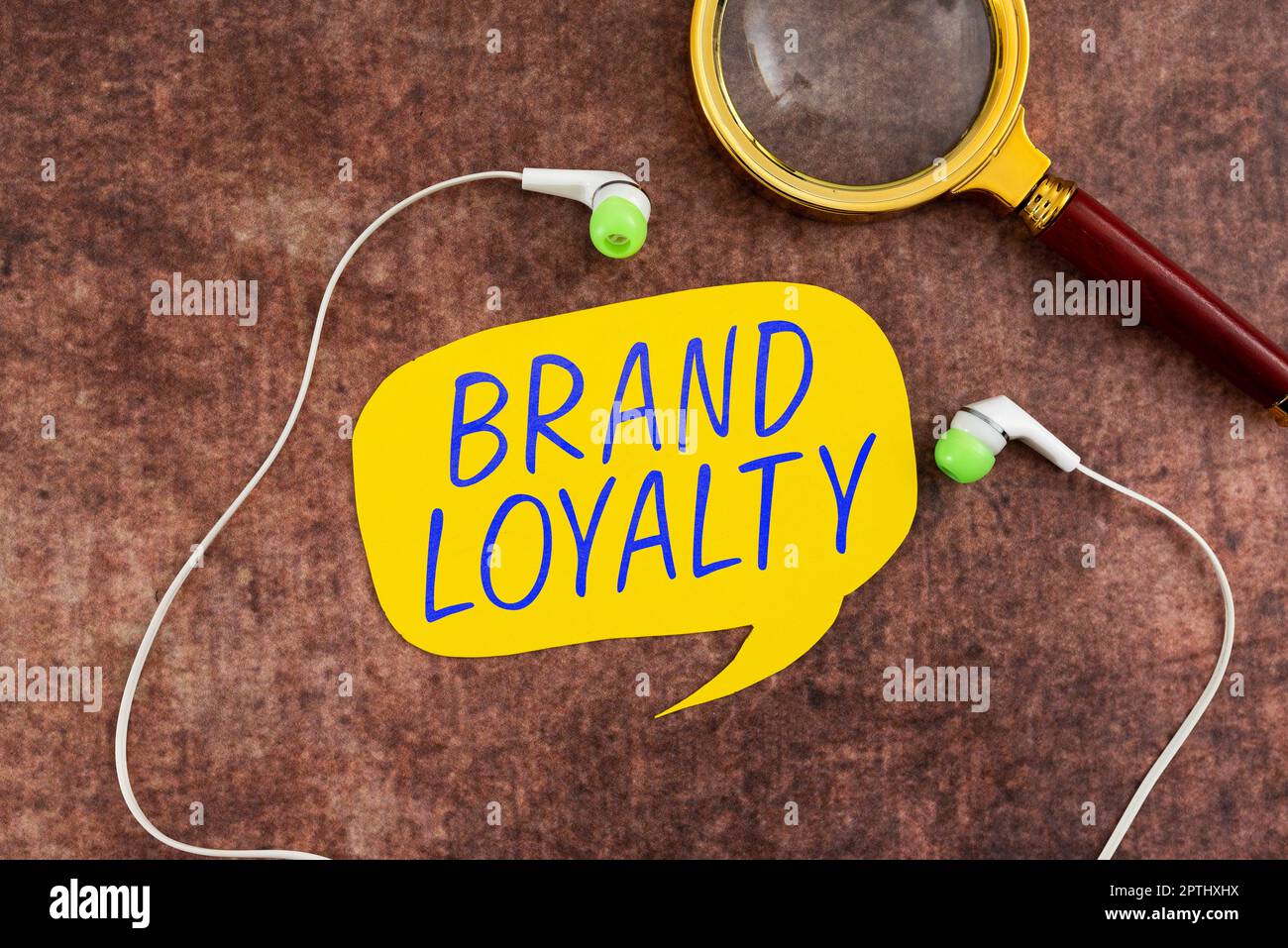 Conceptual caption Brand Loyalty, Concept meaning positive feelings to ... Conceptual caption Brand Loyalty, Concept meaning positive feelings to ...