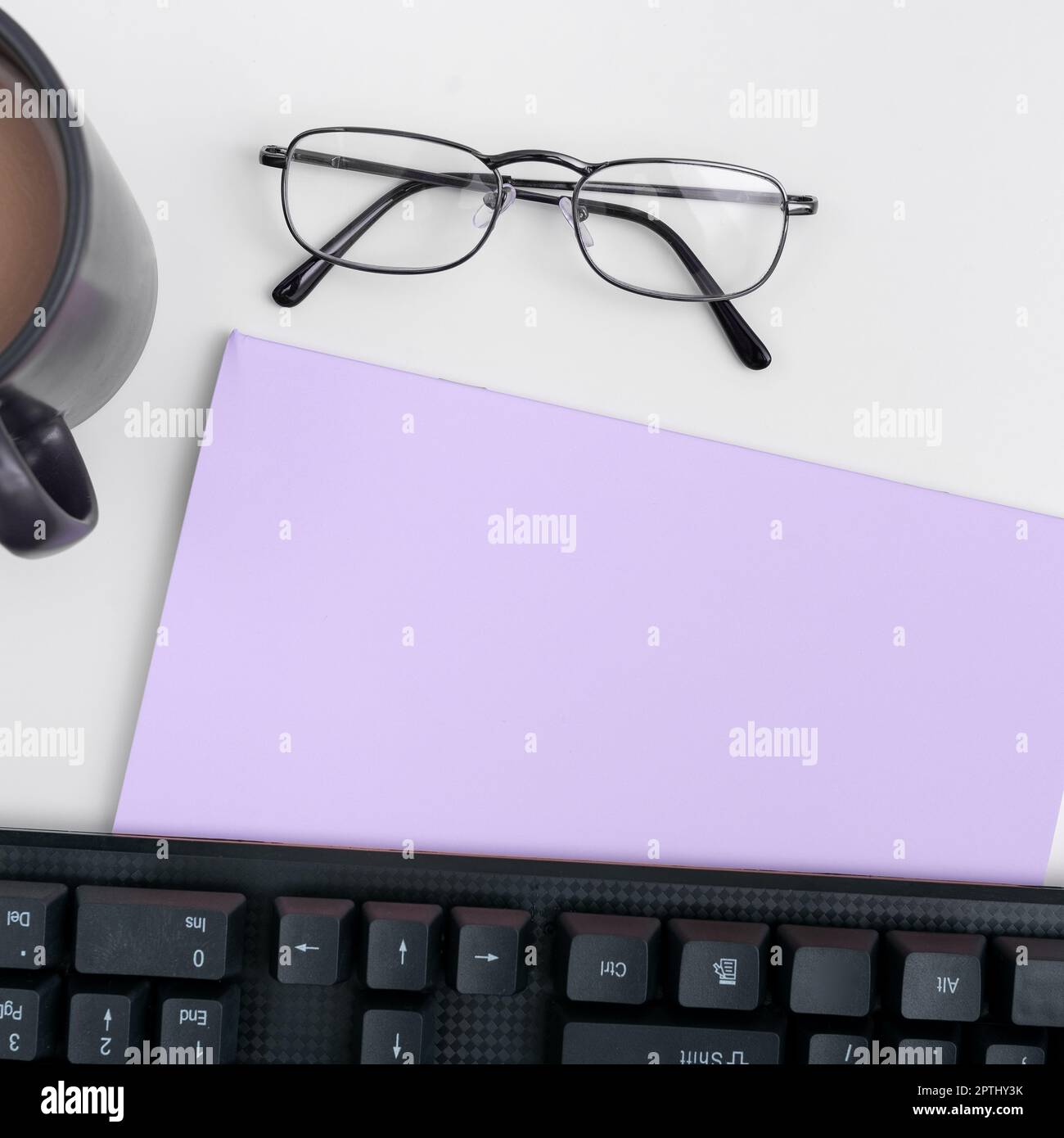 Multiple Assorted Collection Office Stationery Photo Placed Over Table ...