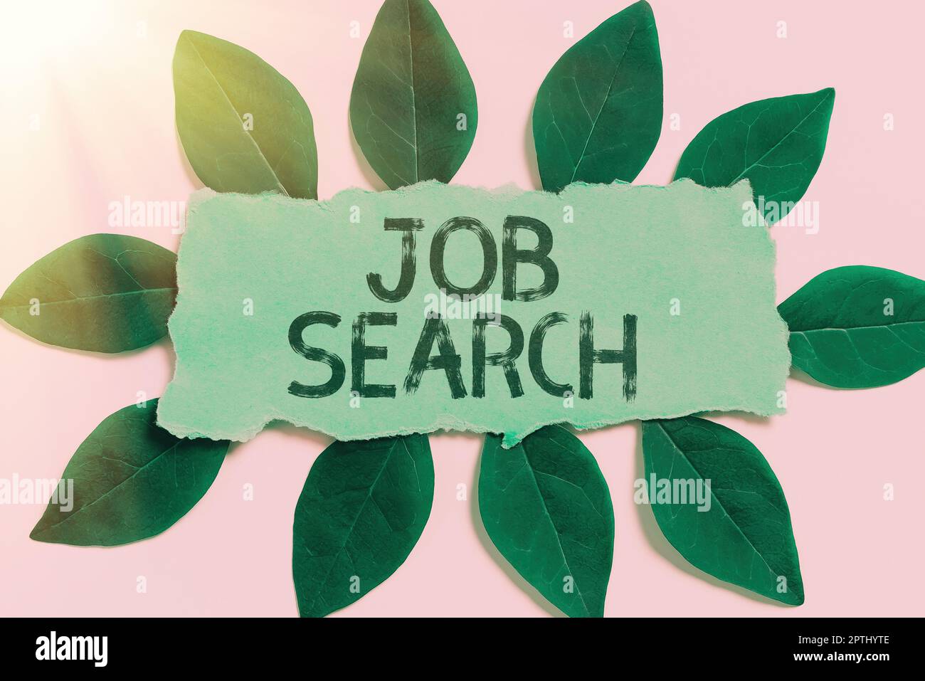 Sign displaying Job Search, Business idea An act of person to find work ...