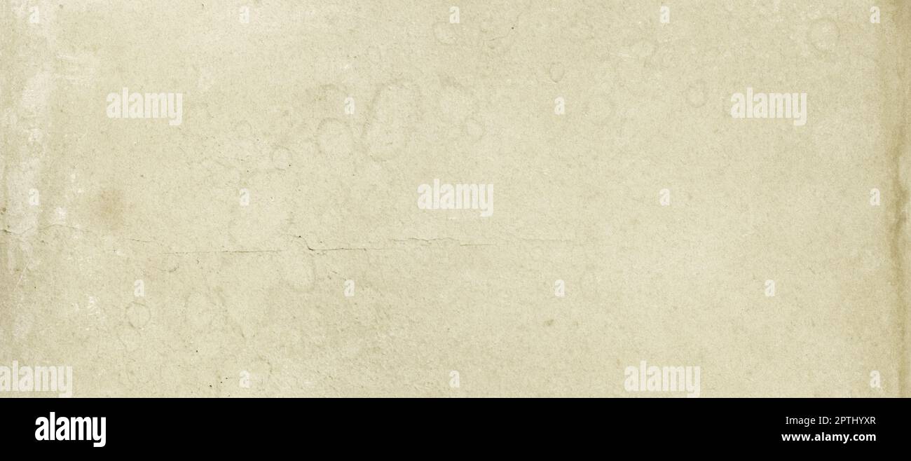 Old used paper texture. Horizontal banner Stock Photo - Alamy