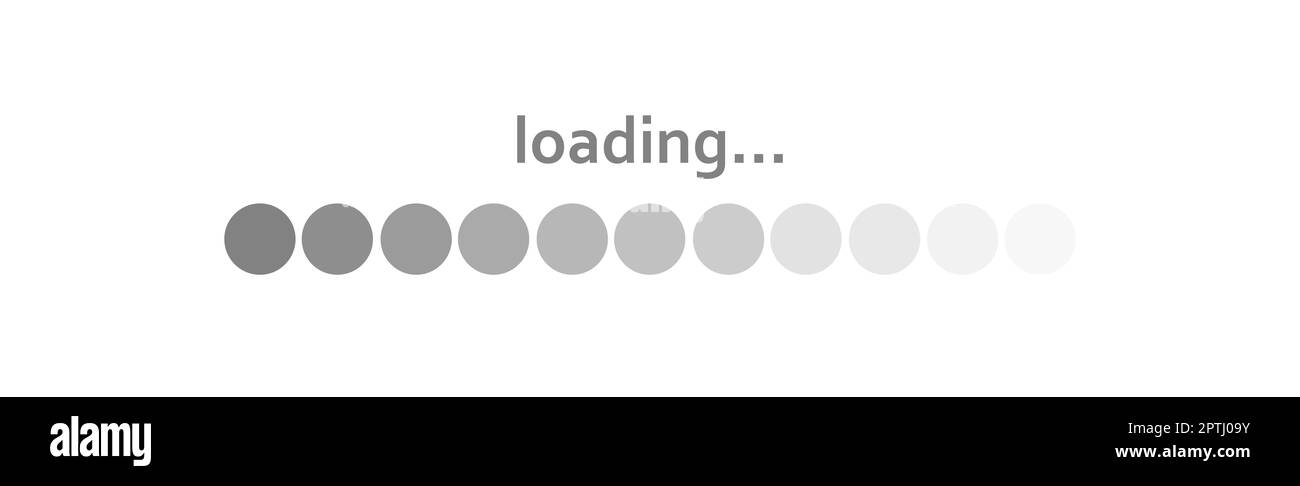 Download status scale, download progress on white background - Vector ...