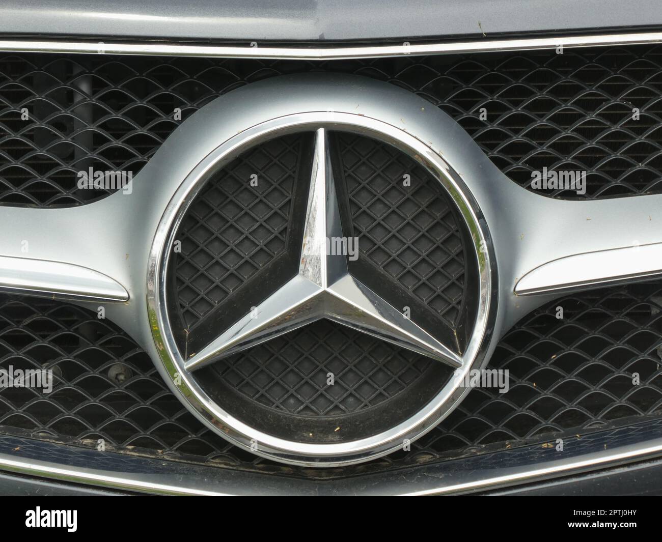 Cologne, Germany. 23rd Apr, 2023. Logo, lettering, emblem of the car ...