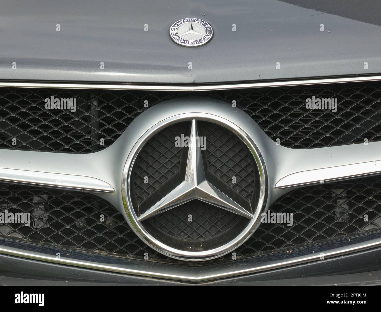 Cologne, Germany. 23rd Apr, 2023. Logo, lettering, emblem of the car ...